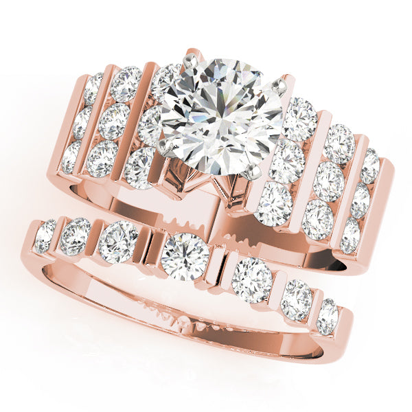 Venus Antic Multirow Engagement Ring – Rings Of Australia