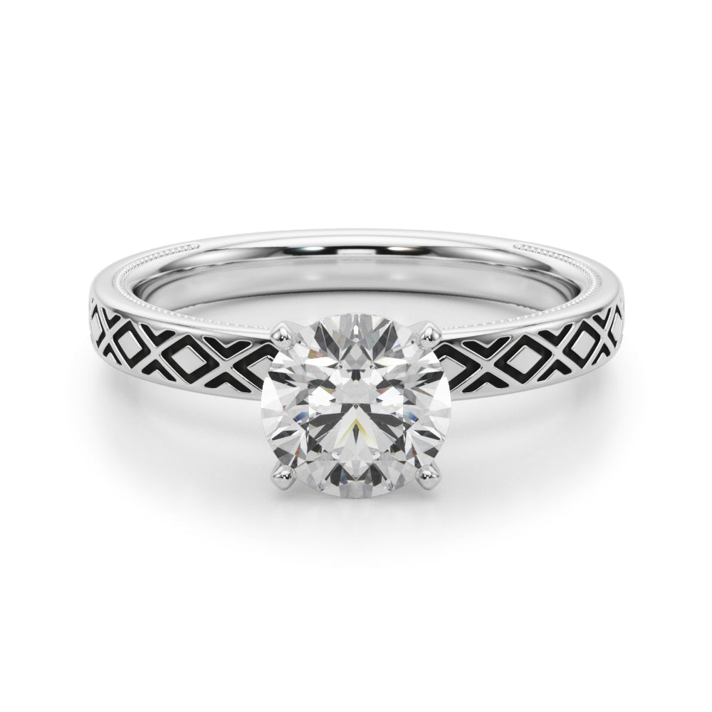 Evera Vintage Xo Engagement Ring – Rings Of Australia